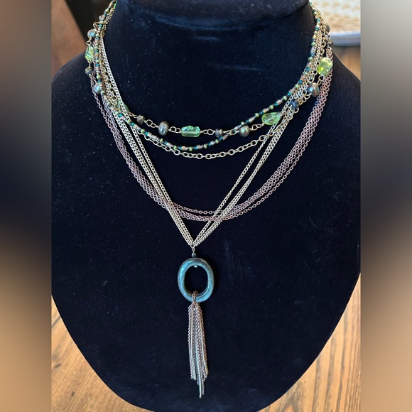 Rachel Reinhardt | Jewelry | Vintage 99s Rachel Reinhardt Layered Multi ...